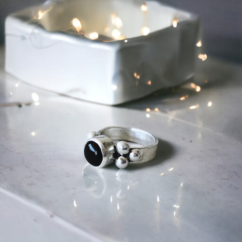 Anillo Elisa Simple - Onix